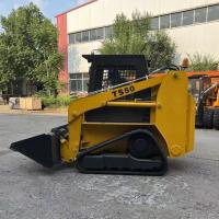 China AC Optional 60HP 75HP 100HP Mini Skidsteer Loader With Track EPA Approved Front Discharge for sale