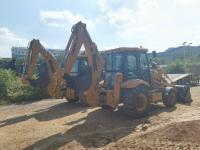 China Snsc 388 Loader Hydraulic Steering 4X4 Backhoe Loader with Original Mitsubishi Engine for sale
