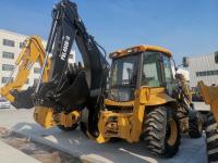 China Hydraulic-Mechanical Transmission Telescopic Loader Machinery 388 Front End Loader Backhoe Loader for sale