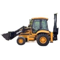 China Snsc 388 2.5t Backhoe Loader with Powerful Engine and Hydraulic Mechanical Transmission for sale