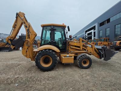 China Service 7*24 Hours 388 Loader 75kw 4X4 Backhoe Loader with Front End Loader for sale
