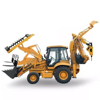 China 1-3t Rated Load 4X4 2.5 Ton Retroexcavadora Backhoe Loader for Versatile Applications for sale