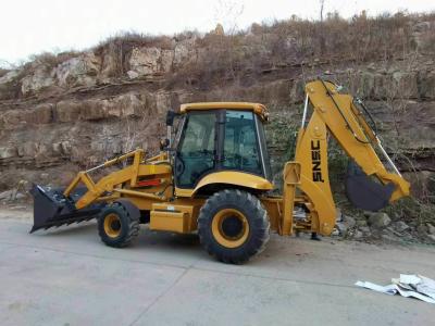 China Shanmon 388h 4X4 2500kg Small Backhoe Loader Perfect For Construction Work for sale