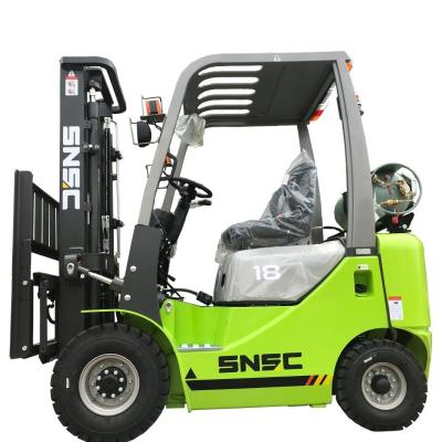 China 1.8ton Gas LPG Gasoline Forklift Truck with Nissan K21 Engine Automatic Transmission for sale