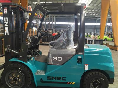 China 3tonne Diesel Counter Balance Lifter Truck with Auto Electric Hydraulic Transmission for sale