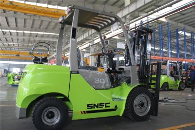China Load Capacity 1T 5T Counterbalanced Gas Forklifts Truck featuring USA Impco Converter for sale