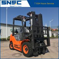 China High Lift 2500kg LPG Gas Forklift with Luxury Suspension Seat and Lift Height 5000mm for sale