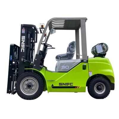 China 3-7m Lifting Height 2-3.5ton Gas Montacargas Forklift with Imported Nissan K25 Engine for sale