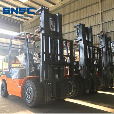 China Antomatic Control Yes Snsc 3.5t LPG Forklift with 6m Height Japan Nissan K25 Engine for sale