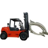 China 5tons Diesel Forklift with Paper Roll Clmap Customization Customized Request Fan Option for sale