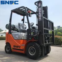China Automatic Transmission 1.8t LPG Forklift Truck with Rotating Forks and All LED Light for sale