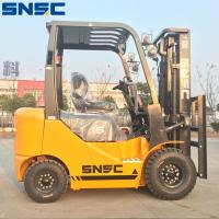 China Heavy Forklift 1.5 Ton Gasoline LPG Dual Fuel Truck with Triangle Wide Rearview Mirror for sale