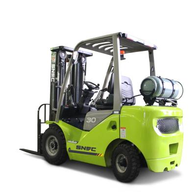 China 1.5ton 2ton 3ton LPG Gasoline Diesel Japan Engine Forklift with Load Center 500mm for sale