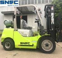 China Shimadzu Made in Japan Hydraulic Pumps LPG Petrol Gasoline 3 Ton Snsc FL30 Forklift for sale