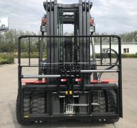 China 4250kg Full Free Lift Mast 3.5ton Diesel Forklift with Positioner and Side Shifter for sale