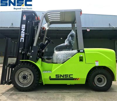 China Fd40 Isuzu 4ton Standard Diesel Forklift with Engine and 5100kg Load Capacity for sale