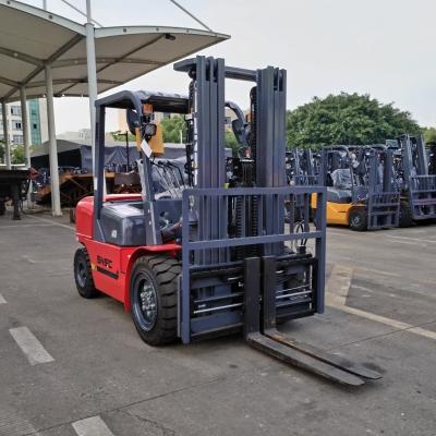 China Xinchai/Japan Engine Forklift 2.5 3 4 5 6 7 10 Ton Fork Lifter Truck with 3 Stage Mast for sale