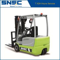 China Automatic Transmission 1.6 Ton Three Wheel Electric Forklift with Luxury Suspension Seat for sale