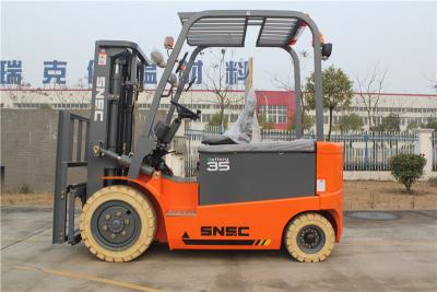 China USA Eaton Steering Gear Equipped 3.5 Ton Electric Forklift with 4 Wheels and Efficiency for sale