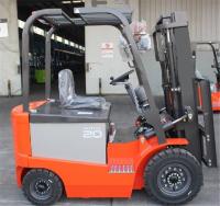 China Condition 2tons Electric Forklift LxWxH 2310x1150x2150mm with USA Curtis Controller for sale