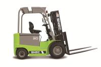China Adjustable Cab Location Four Wheel Electric Forklift 2000kg With 500mm Load Center for sale