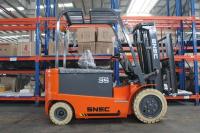 China 3500kgs Electric Forklifter with USA Eaton Steering Gear within Shanghai Shineng for sale