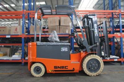China 3500kgs Electric Forklifter with USA Eaton Steering Gear within Shanghai Shineng for sale