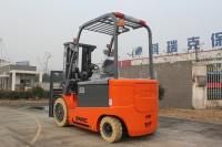China 3.0t Battery Power Forklift with Red/ Yellow/ Green Color Choice and Ghost Certificate for sale