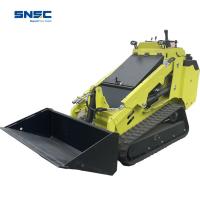 China Video Technical Support Mini Skid Loader with EPA Pekins Engine and 0.2cbm Capacity for sale