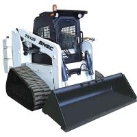 China High capacity 700kg 850kg 1100kg 1200kg 1500kg wheel crawler skid steer loader with track for sale