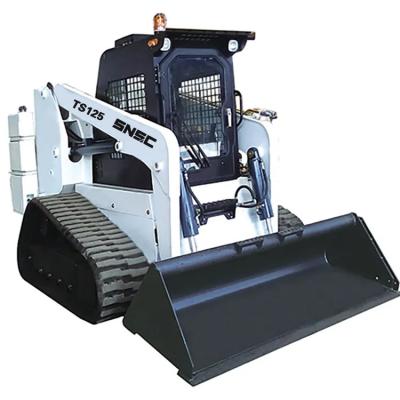 China High capacity 700kg 850kg 1100kg 1200kg 1500kg wheel crawler skid steer loader with track for sale