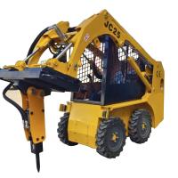 China 850kg Skid Steer Loader with Bosch Rexroth Hydraulic Pump and 0.4m3 Bucket Attachment for sale