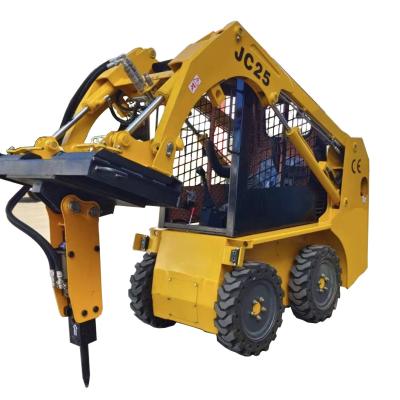 China 850kg Skid Steer Loader with Bosch Rexroth Hydraulic Pump and 0.4m3 Bucket Attachment for sale