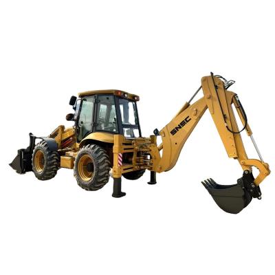 China SNSC Compact Backhoe Loader With Excavator Mini Retro Excavator Back Hoe At Affordable for sale