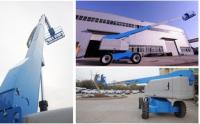 China 14m 16m 18m 20m Aerial Telescopic Boom Lifts DC Motor Hydraulic Articulating Boom Lift for sale