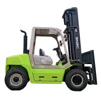 China 3.5t Diesel Forklift with 2060mm Turning Radius and Pneumatic Tyres for sale