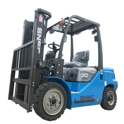 China 3.5t Diesel Forklift with 1225mm Width and 1 Year Warranty for sale