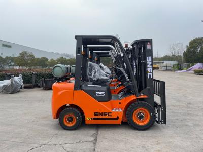 China FL25 2.5 Ton SNSC LPG Forklift With Nissan K25 Engine for sale