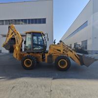 China 7600kg Diesel Powered Backhoe Loader WZ30-25 loader With High Efficiency for sale