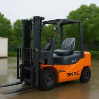 China 2.5 Ton Electric Forklift with USA Curtis Controller and China Lishi Brand Battery for 10 Hours Charging 8 Hours Use for sale