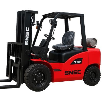 China 7 Ton Diesel Forklift With Certification For Smooth And Easy Material Handling Needs for sale