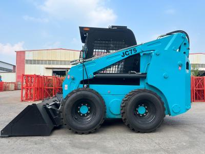 China High Performance Skid Steer Loader SNSC JC75 1050KG Hydraulic Pilot Control for sale