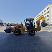 China 7600kg Diesel Powered Backhoe Loader WZ30-25 loader With High Efficiency for sale
