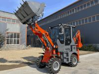 China Powerful 3500kg MR15-10 Mini Wheel Loader with Flexible Steering for Confined Spaces for sale