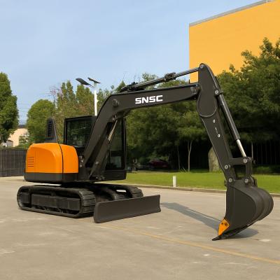 China SNSC 5.7 Ton Mini Excavator - Compact Hydraulic Digger For Sale for sale