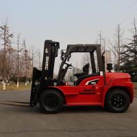 China Durable 7 Ton Diesel Forklift for Logistics and Construction Sites for sale