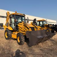 China Heavy Duty 388 Backhoe Loader With High Ground Clearance And Strong Traction for sale