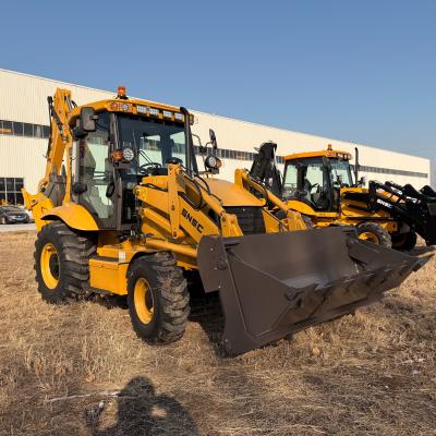 China Heavy Duty 388 Backhoe Loader With High Ground Clearance And Strong Traction for sale