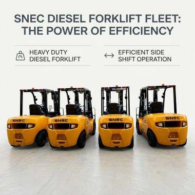 China 4 Ton Diesel Forklift With Side Shift For Warehouse Efficiency for sale