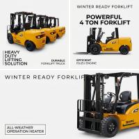 China SNSC 4 Ton Forklift Truck Cab Heater Equipped With Japan Isuzu Engine for sale